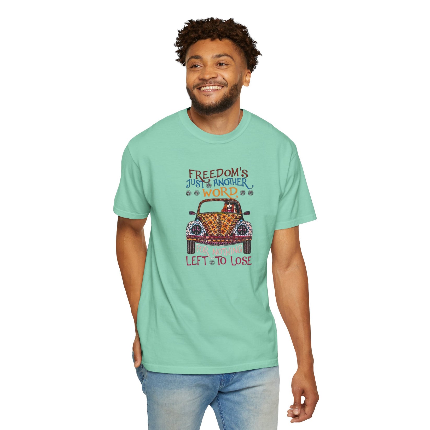 Freedoms Just Another Word for Nothing Left to Lose T-shirt – Oldhippys