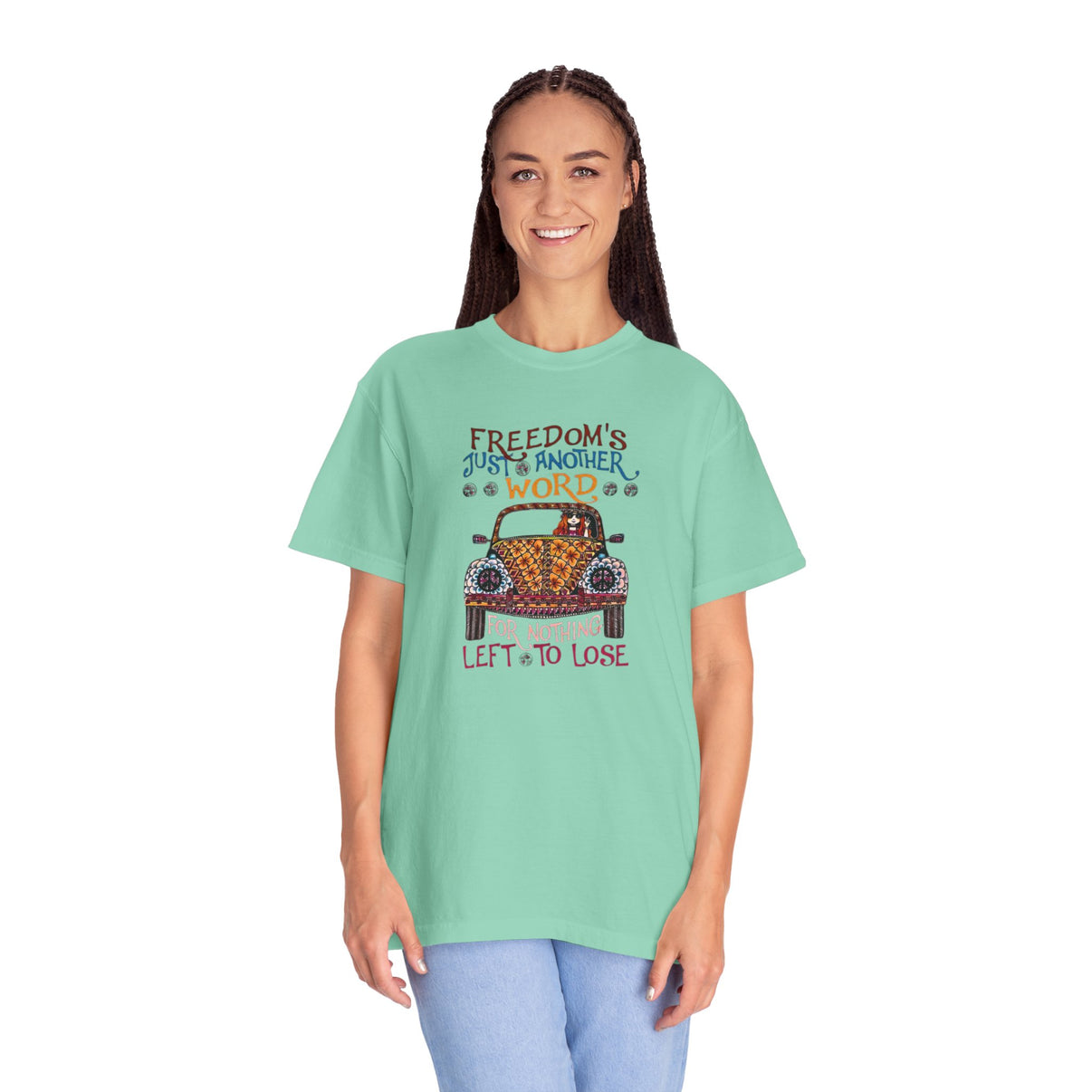 Freedoms Just Another Word for Nothing Left to Lose T-shirt – Oldhippys