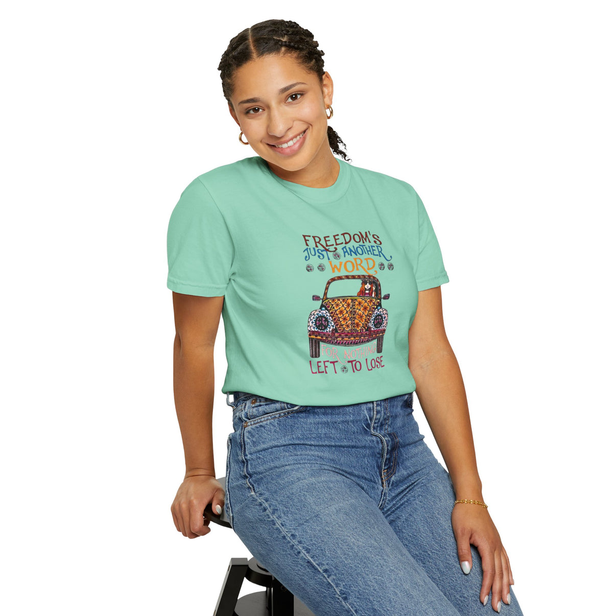 Freedoms Just Another Word for Nothing Left to Lose T-shirt – Oldhippys