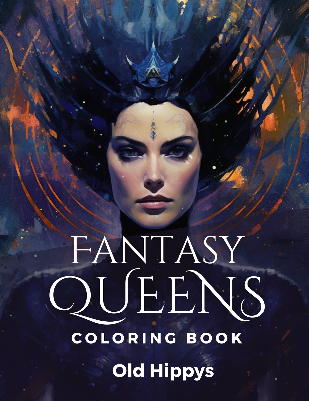 Fantasy Queens Adult Coloring Pages – Oldhippys