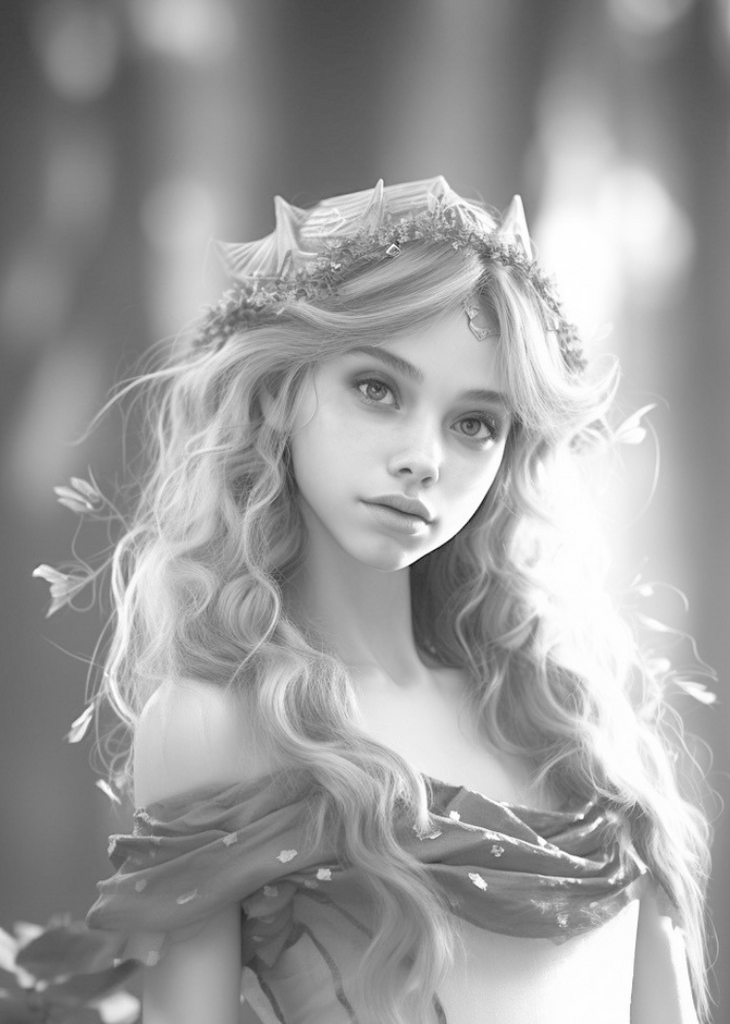 Forest Elves Coloring Pages - Oldhippys