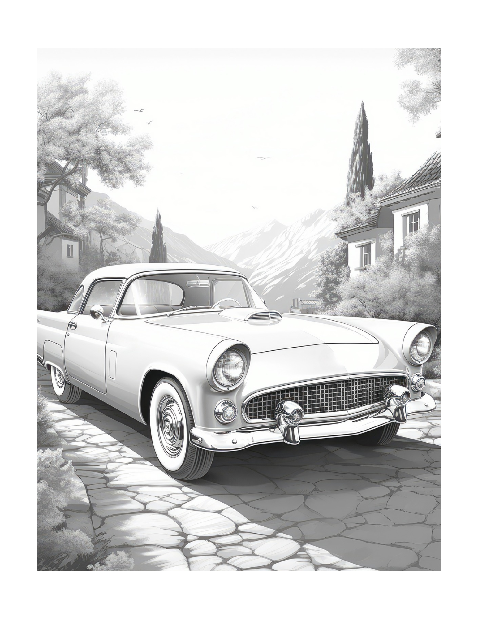 Vintage Cars Coloring Pages – Oldhippys